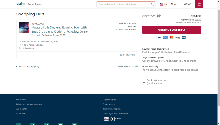Making a Booking - Viator Agent Resource Center